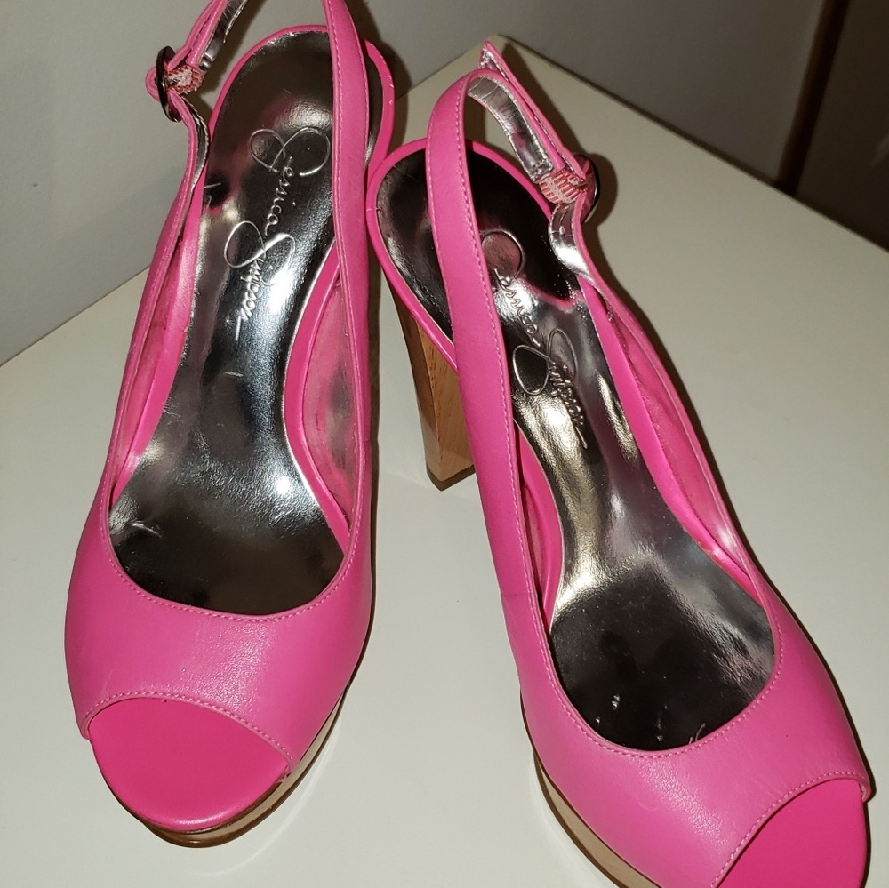Barbie Pink Jessica Simpson Heels - Gem